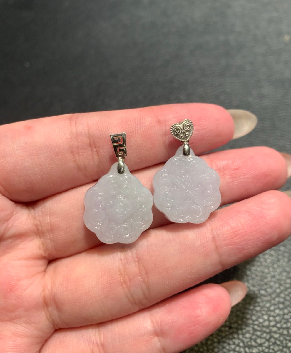 "Live" Silver Custom Bail – RealJade® Co.