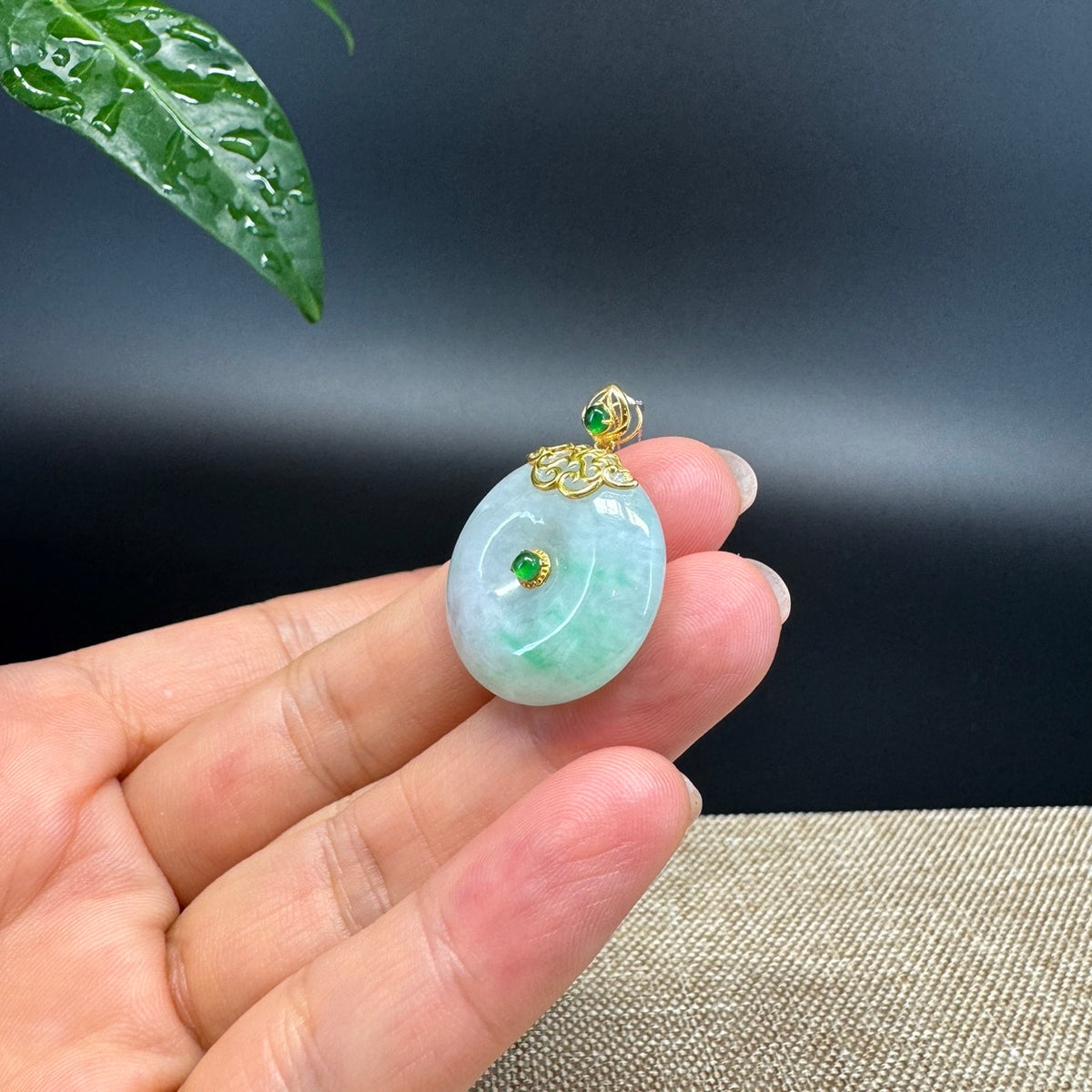 Lavender Jadeite Jade Lucky KouKou Pendant | Real Jade Jewelry ...
