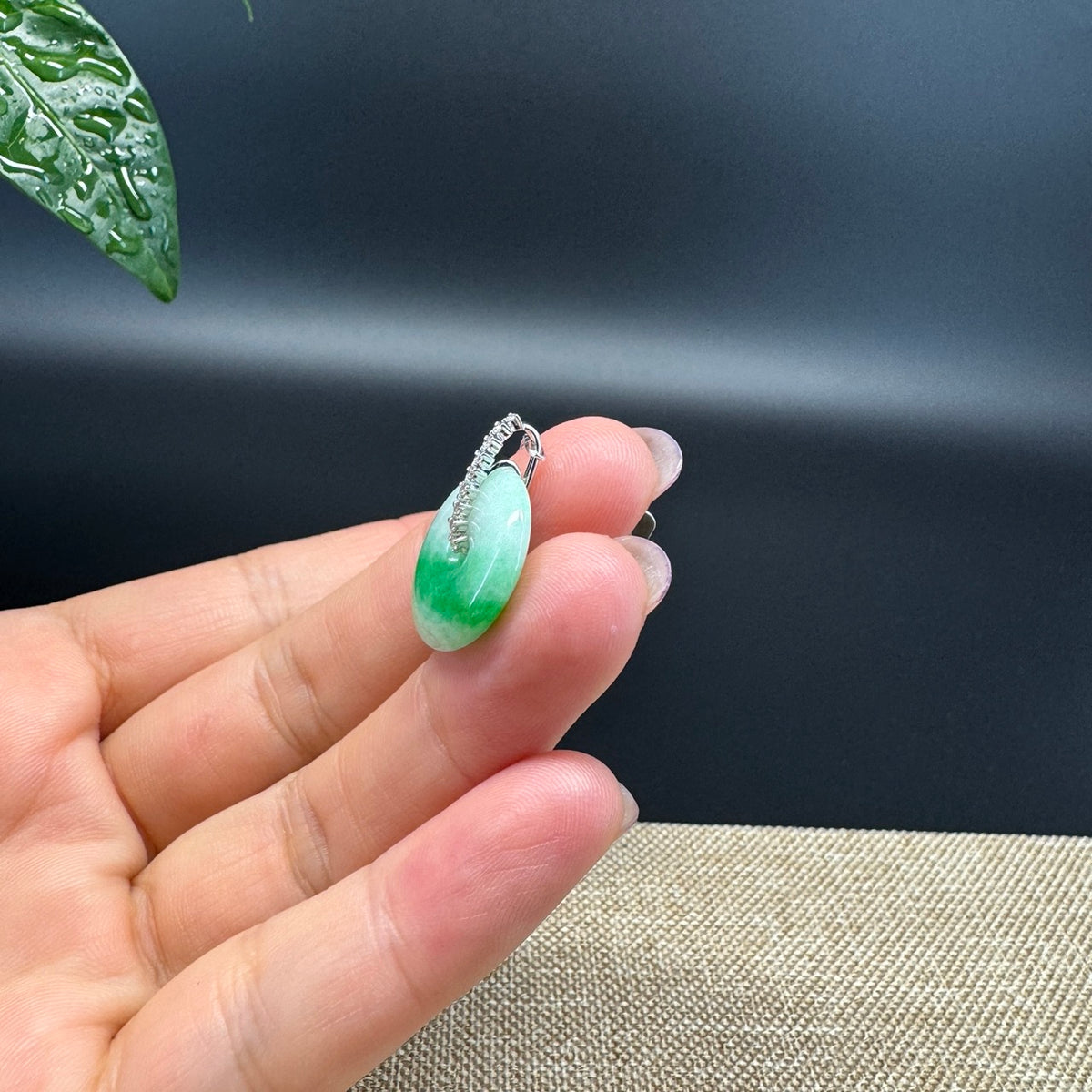 Lavender Jadeite Jade Lucky KouKou Pendant | Real Jade Jewelry ...