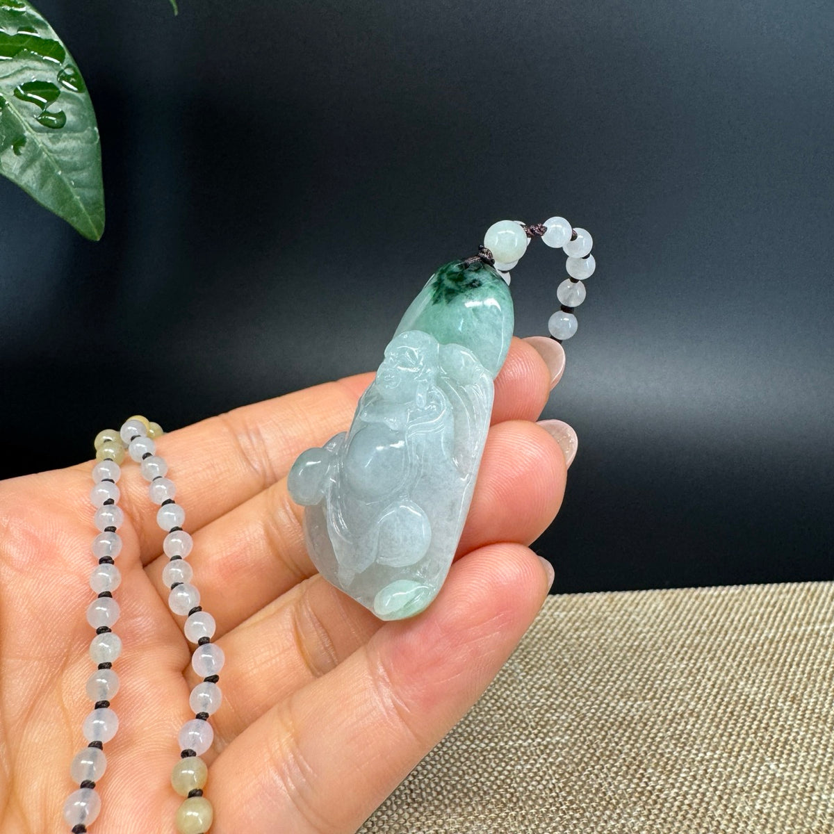 Jadeite Jade PiXiu Pendant Necklace (FengShui Lucky) | Grade A Jade ...