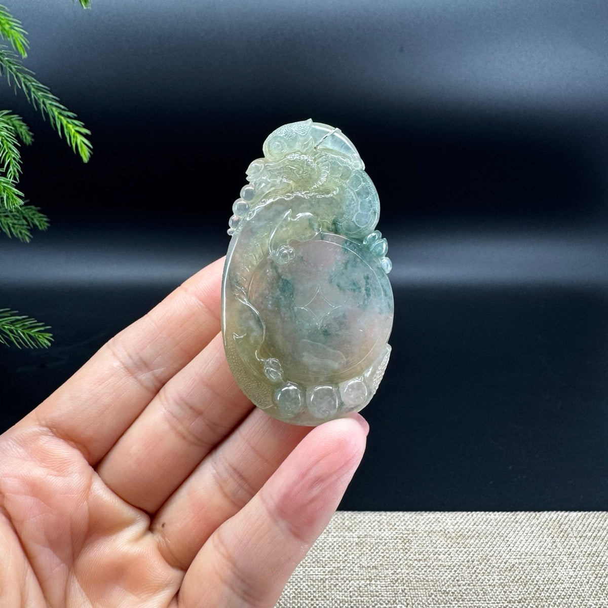 Natural Jadeite Jade Dragon Pendant | Jade Jewelry – RealJade® Co.